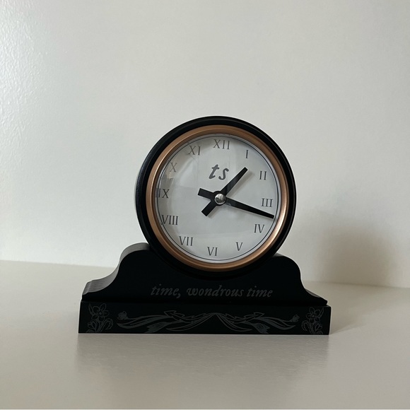 Taylor Swift | Accents | Nwt Taylor Swift Folklore Desk Clock Flawed ...